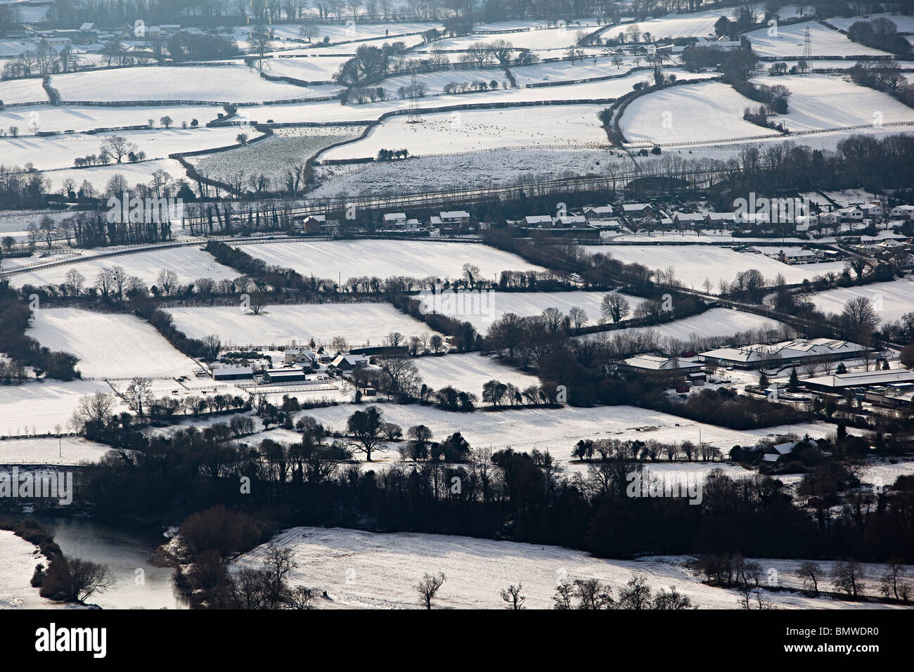 Farm fields scenic wales hi-res stock photography and images - Alamy