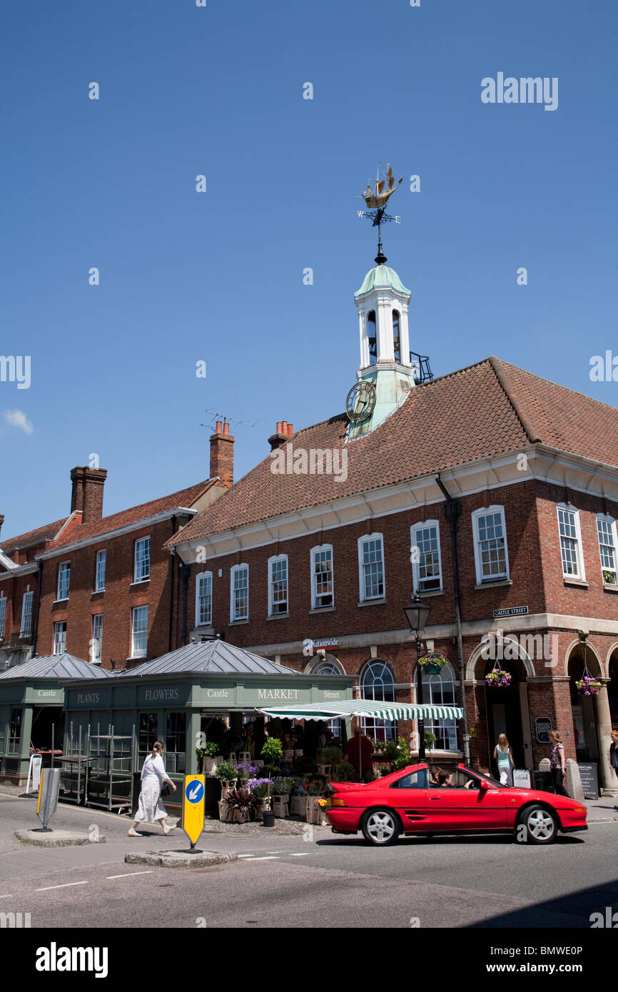 Town Hall Buildings, Castle Street, Farnham Surrey Stock Photo - Alamy