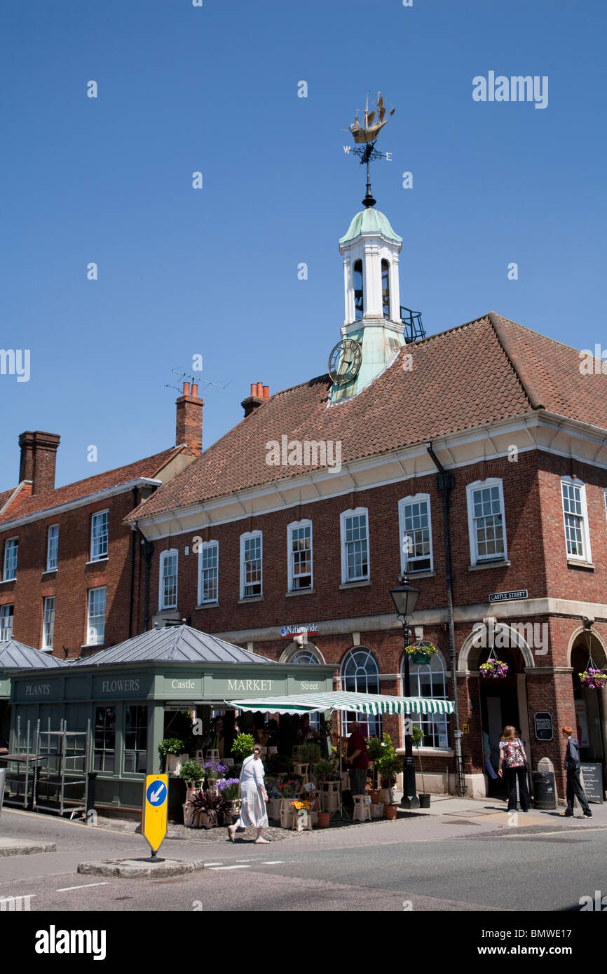 Town Hall Buildings, Castle Street, Farnham Surrey Stock Photo - Alamy