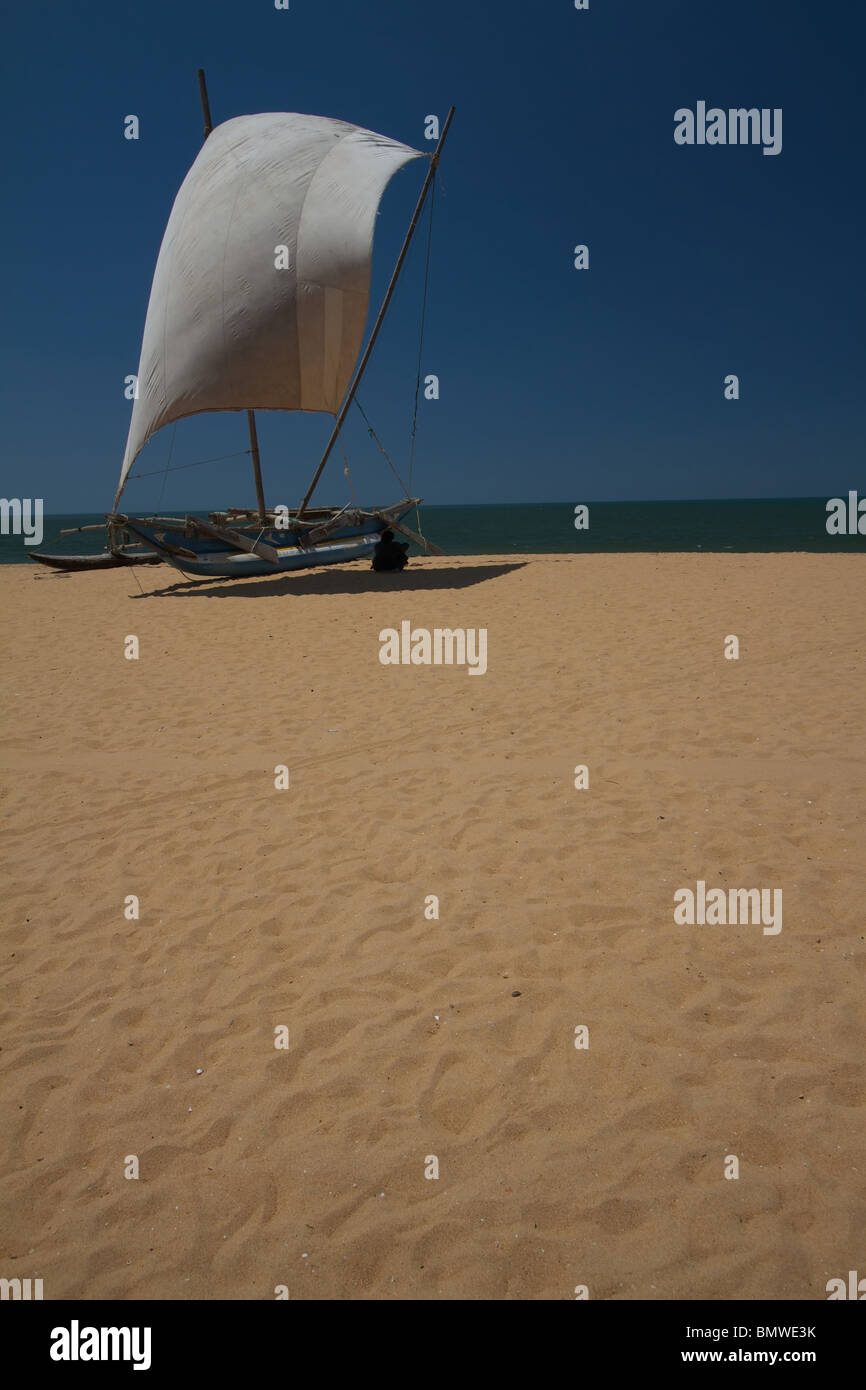 oruva on a negombo beach Stock Photo - Alamy