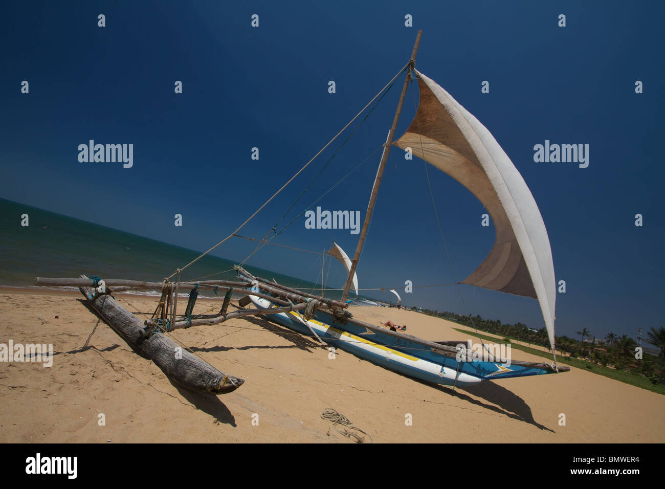 oruva on a negombo beach Stock Photo - Alamy