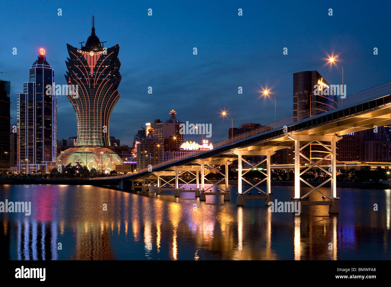 Macau skyline hi-res stock photography and images - Alamy