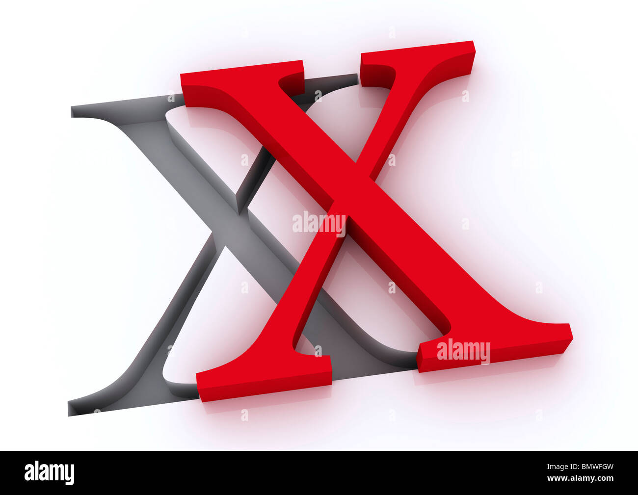 Letter X High Resolution Stock Photography and Images - Alamy