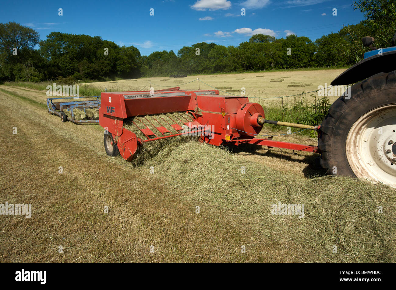 Massey ferguson 224 baler hi-res stock photography and images - Alamy