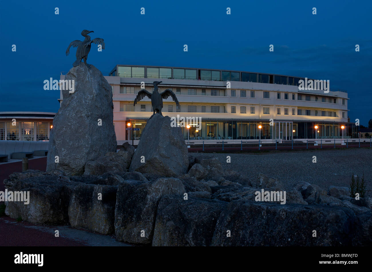 The Midland Hotel, Morecambe, Lancashire. England UK Stock Photo - Alamy