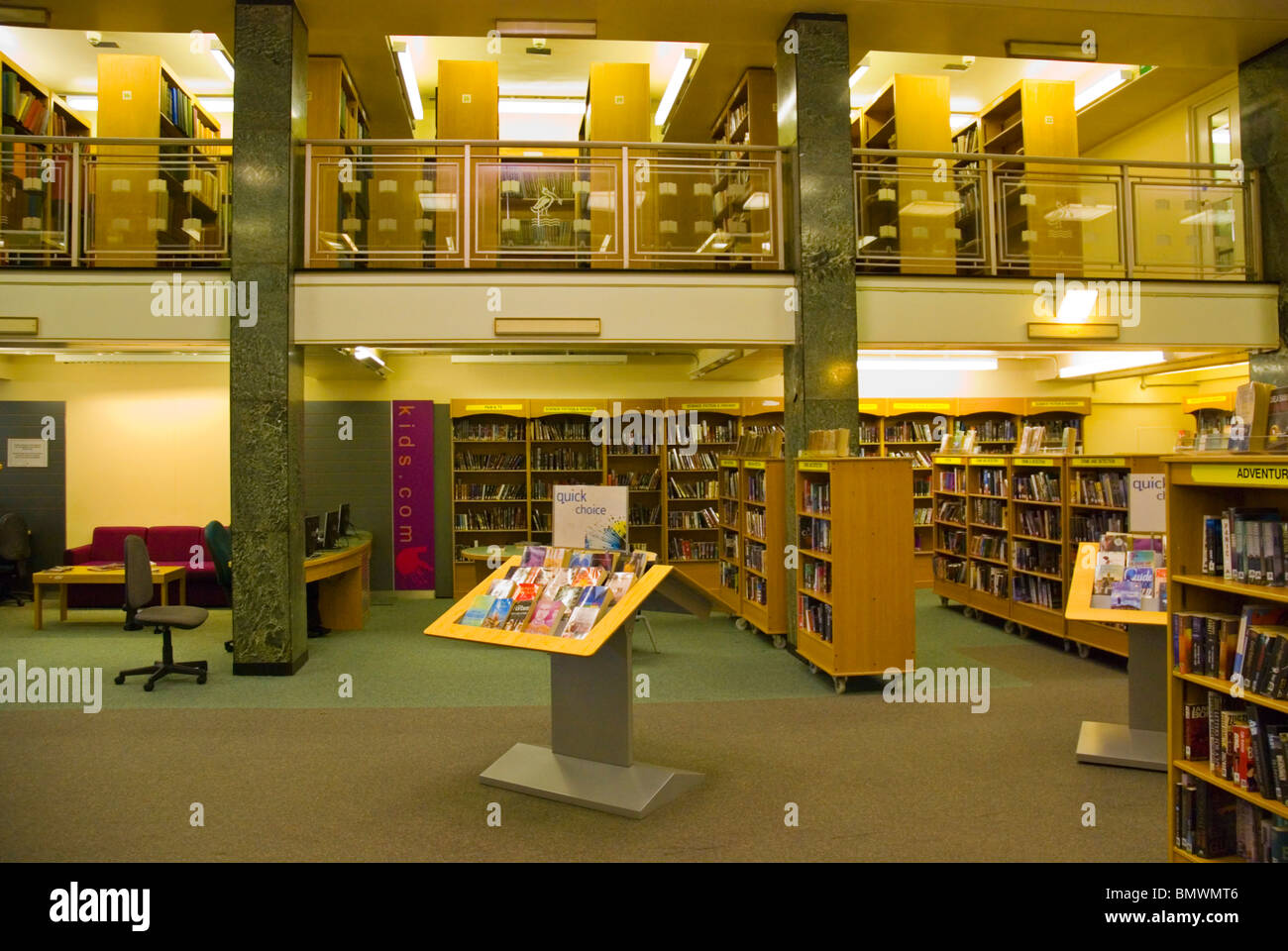 Central library interior hi-res stock photography and images - Alamy