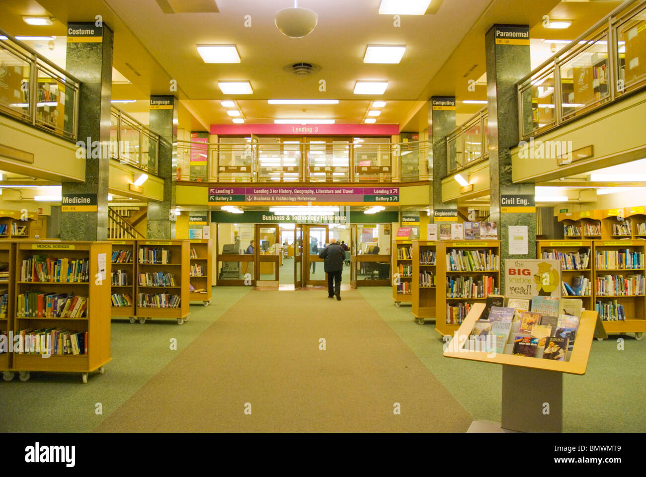 Central library Liverpool England UK Europe Stock Photo - Alamy