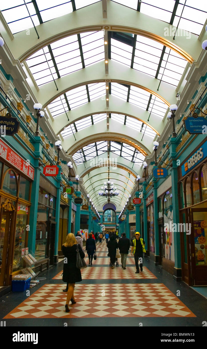 Great Western Arcade central Birmingham England UK Europe Stock Photo ...