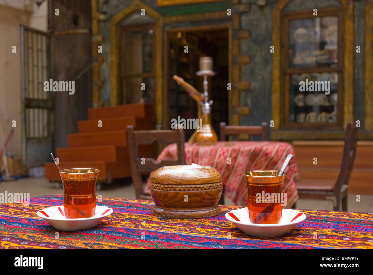 Caj the turkish tea Grand Bazaar market Sultanahmet Istanbul Turkey ...