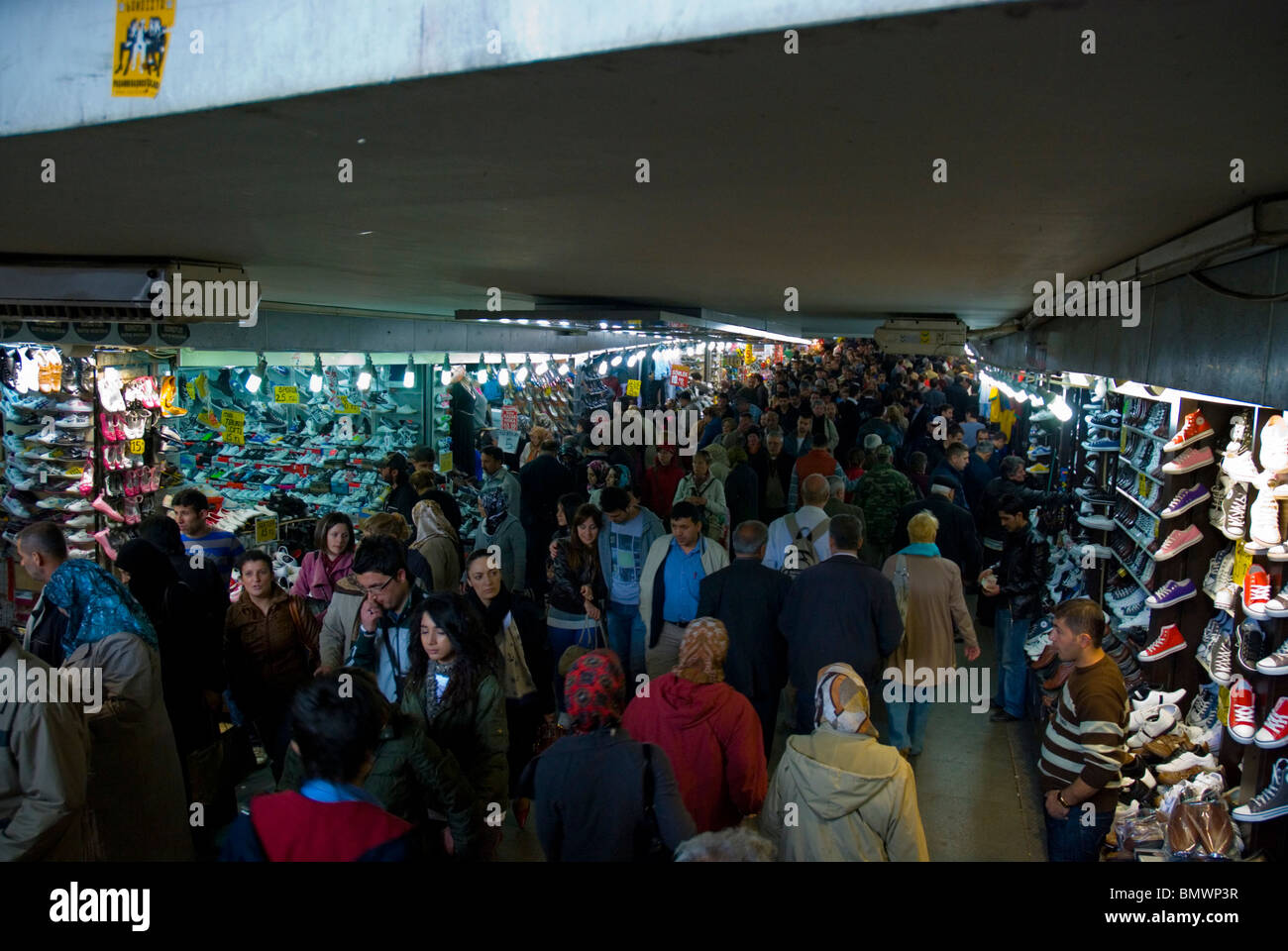 Busy corridor Eminönü Sultanahmet Istanbul Turkey Europe Stock Photo ...