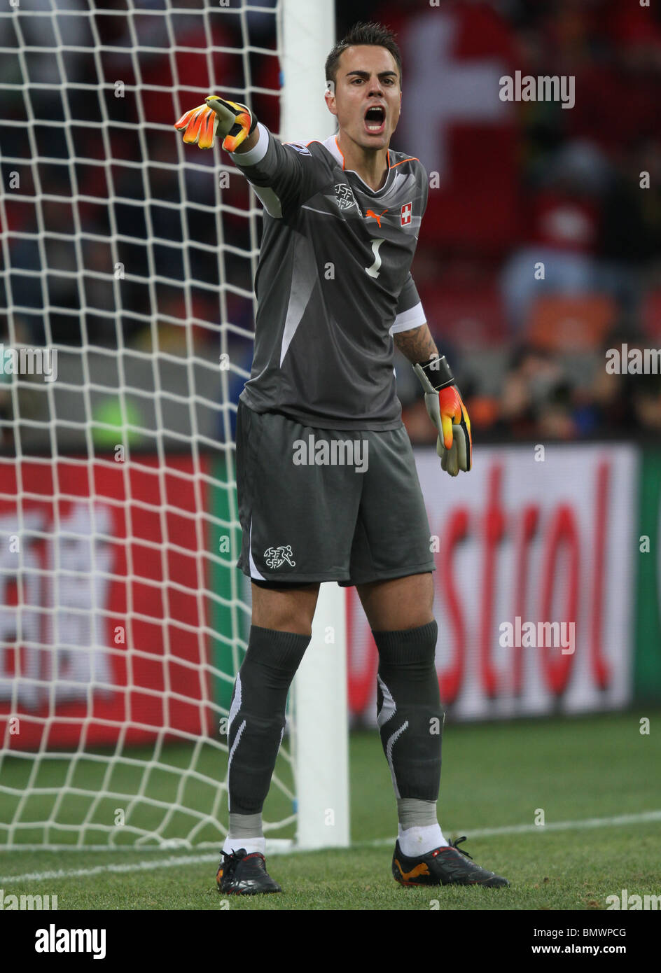 DIEGO BENAGLIO CHILE V SWITZERLAND NELSON MANDELA BAY STADIUM PORT ...