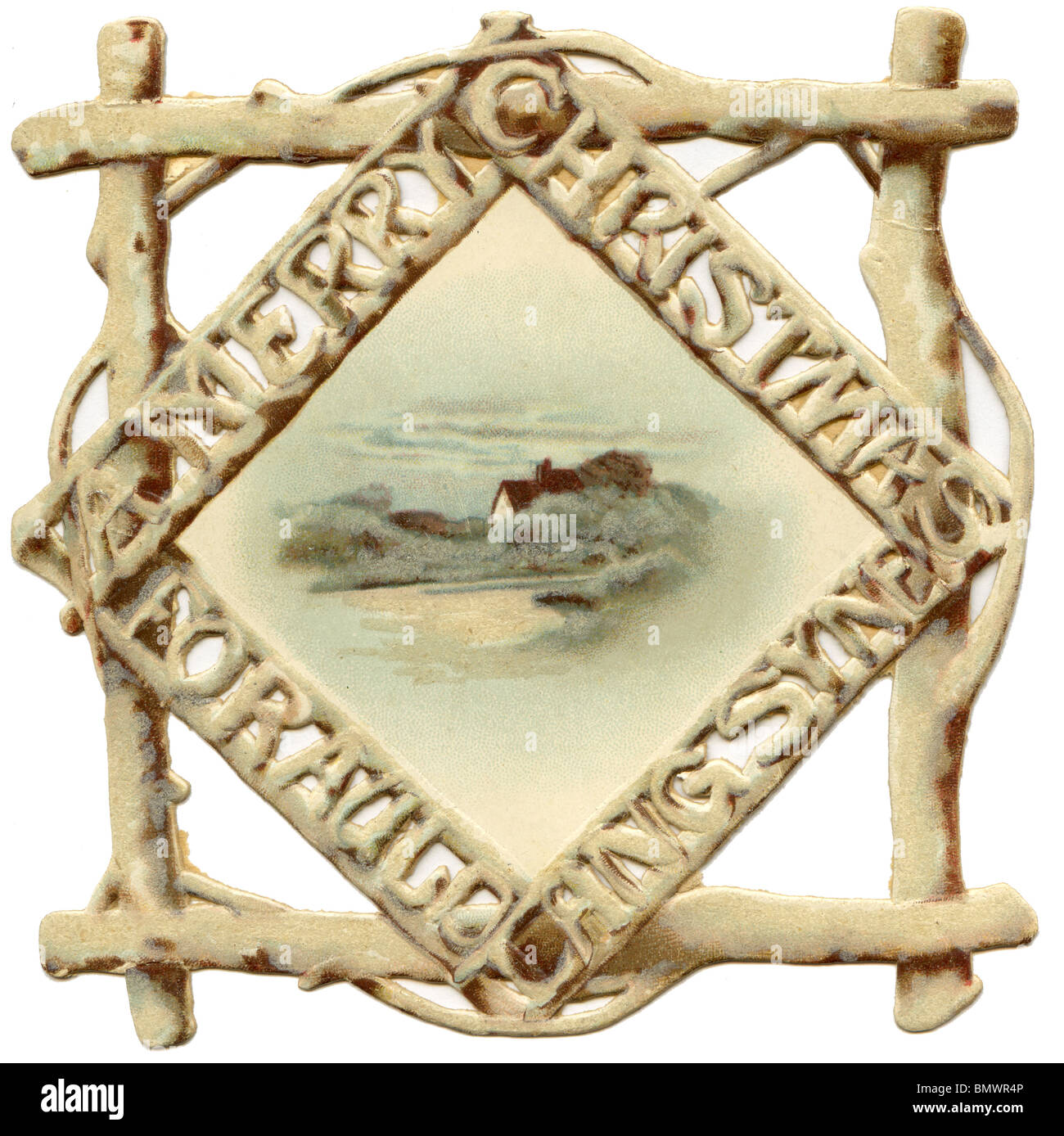 Rural christmas illustration hi-res stock photography and images - Alamy