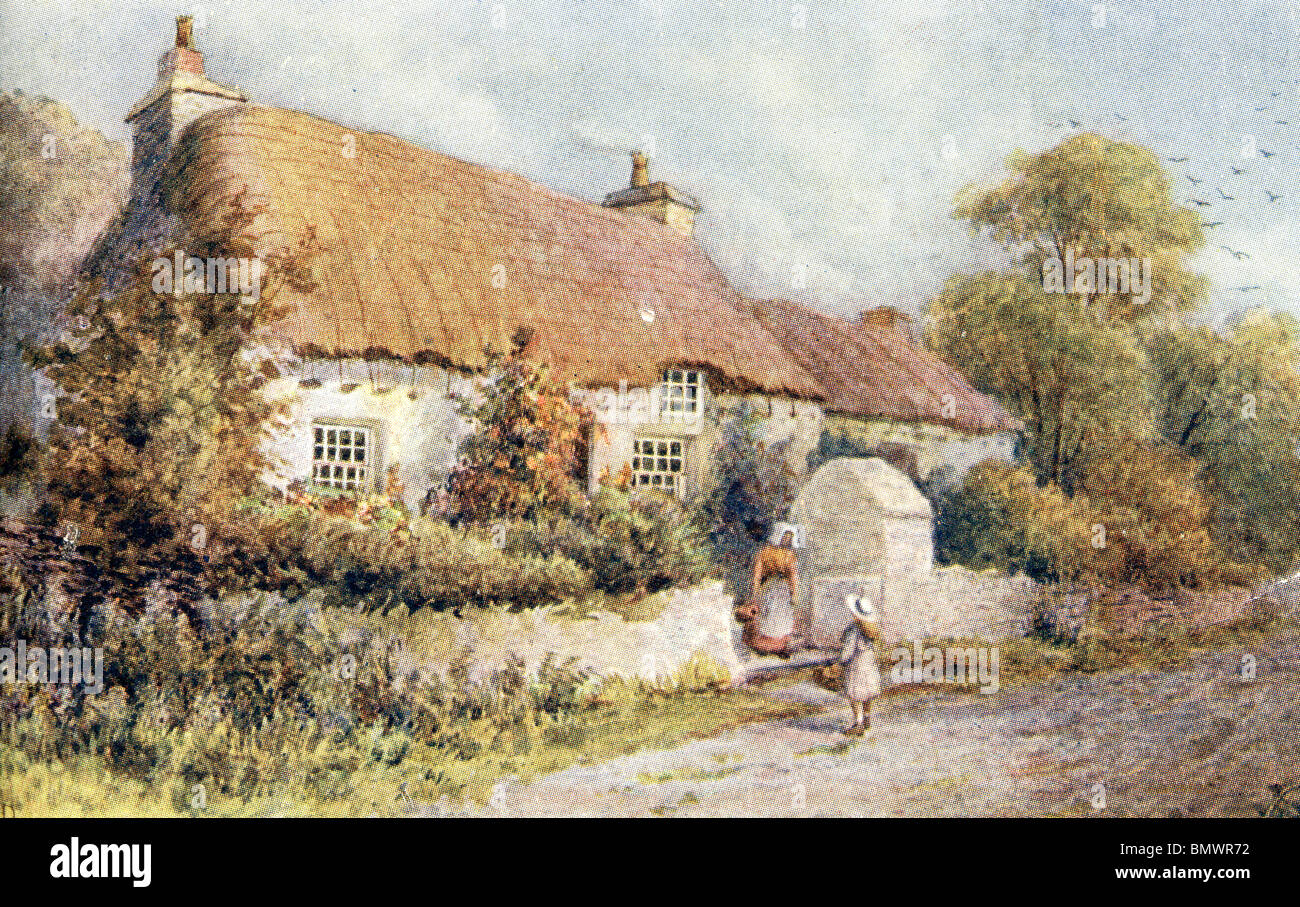 Drawing Cottage Stock Photos & Drawing Cottage Stock Images - Alamy