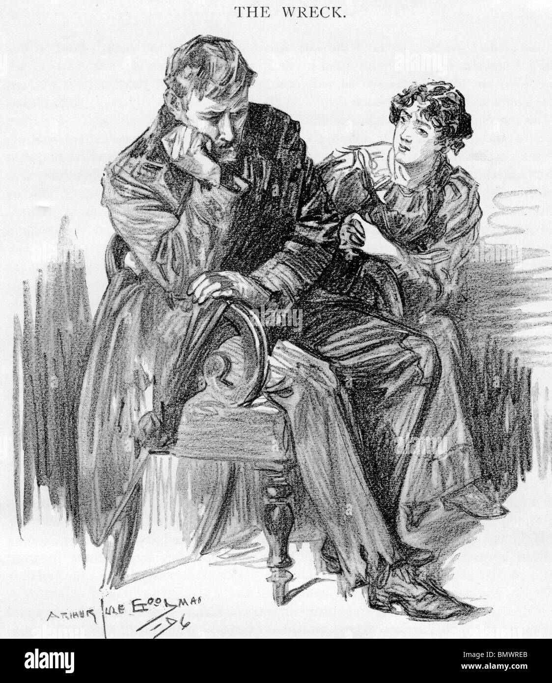 Victorian wife Black and White Stock Photos & Images - Alamy
