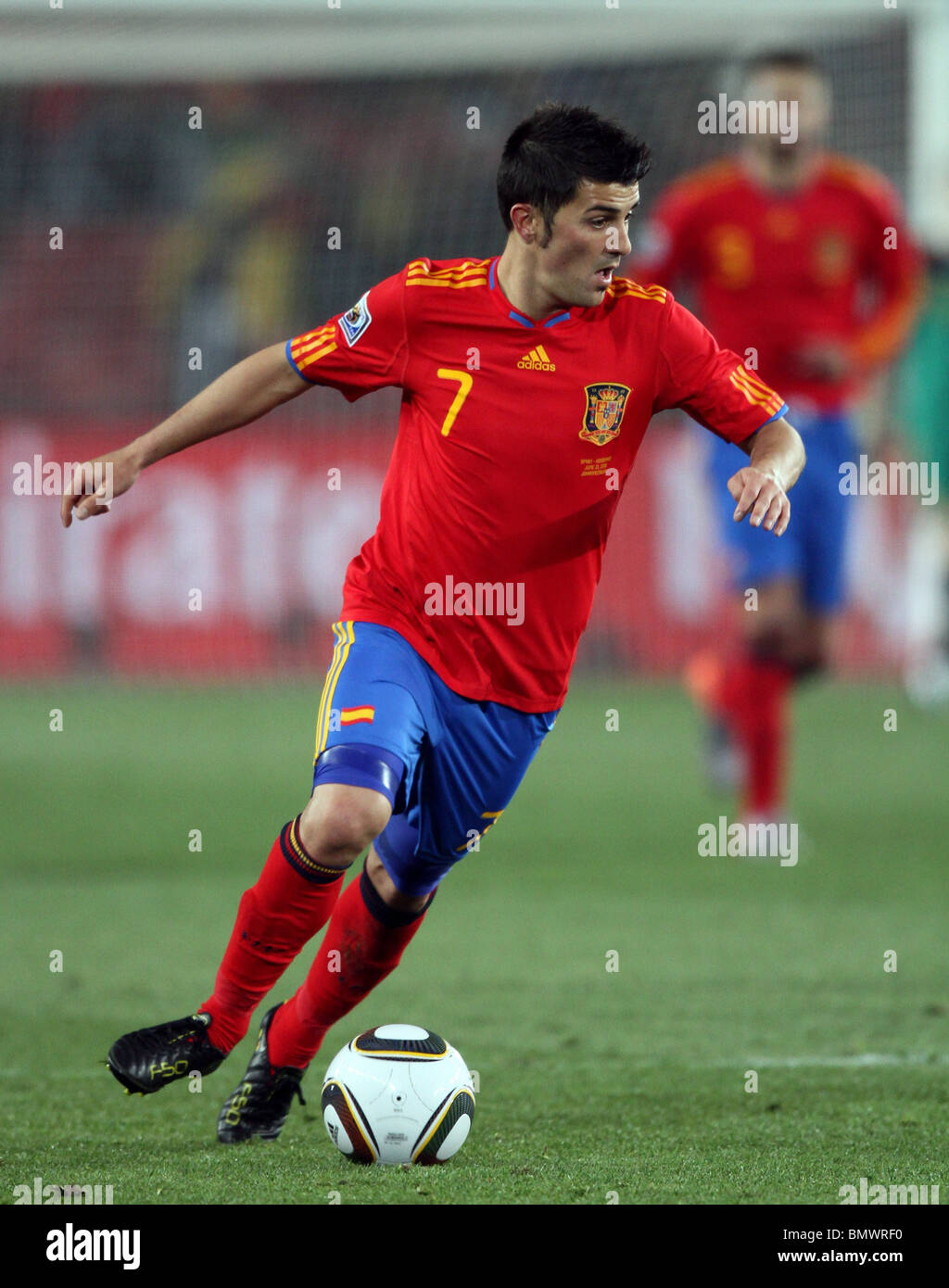 DAVID VILLA SPAIN V HONDURAS ELLIS PARK JOHANNESBURG SOUTH AFRICA 21 ...