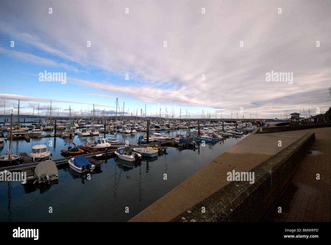 Brixham Devon UK Harbor Harbour Marina Stock Photo - Alamy