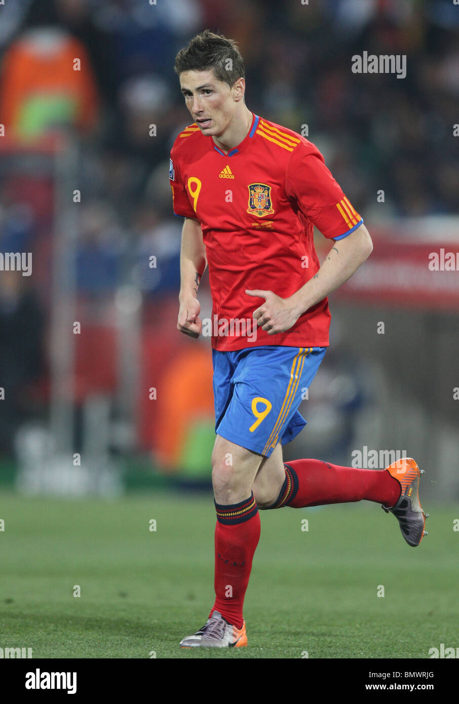 FERNANDO TORRES SPAIN V HONDURAS ELLIS PARK JOHANNESBURG SOUTH AFRICA ...