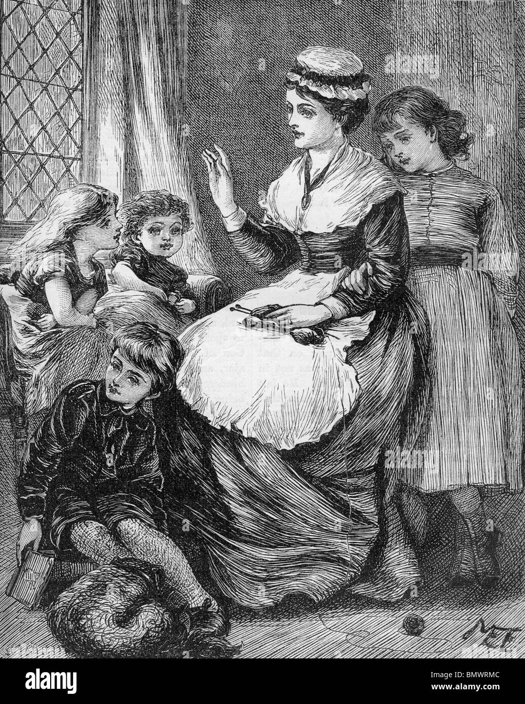 A Story at Eventide Stock Photo - Alamy