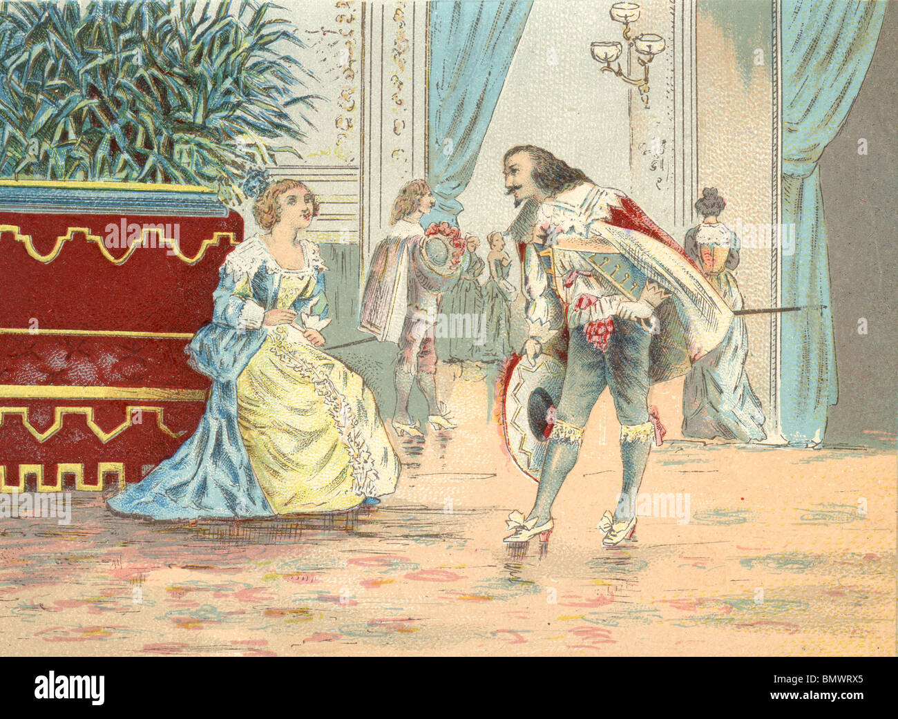 Period ballroom dancing hi-res stock photography and images - Alamy