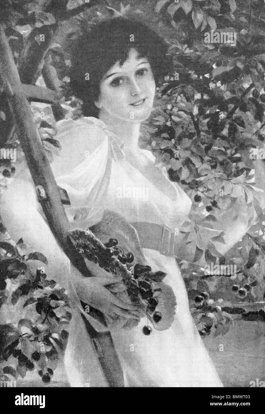 Posing lady Black and White Stock Photos & Images - Alamy