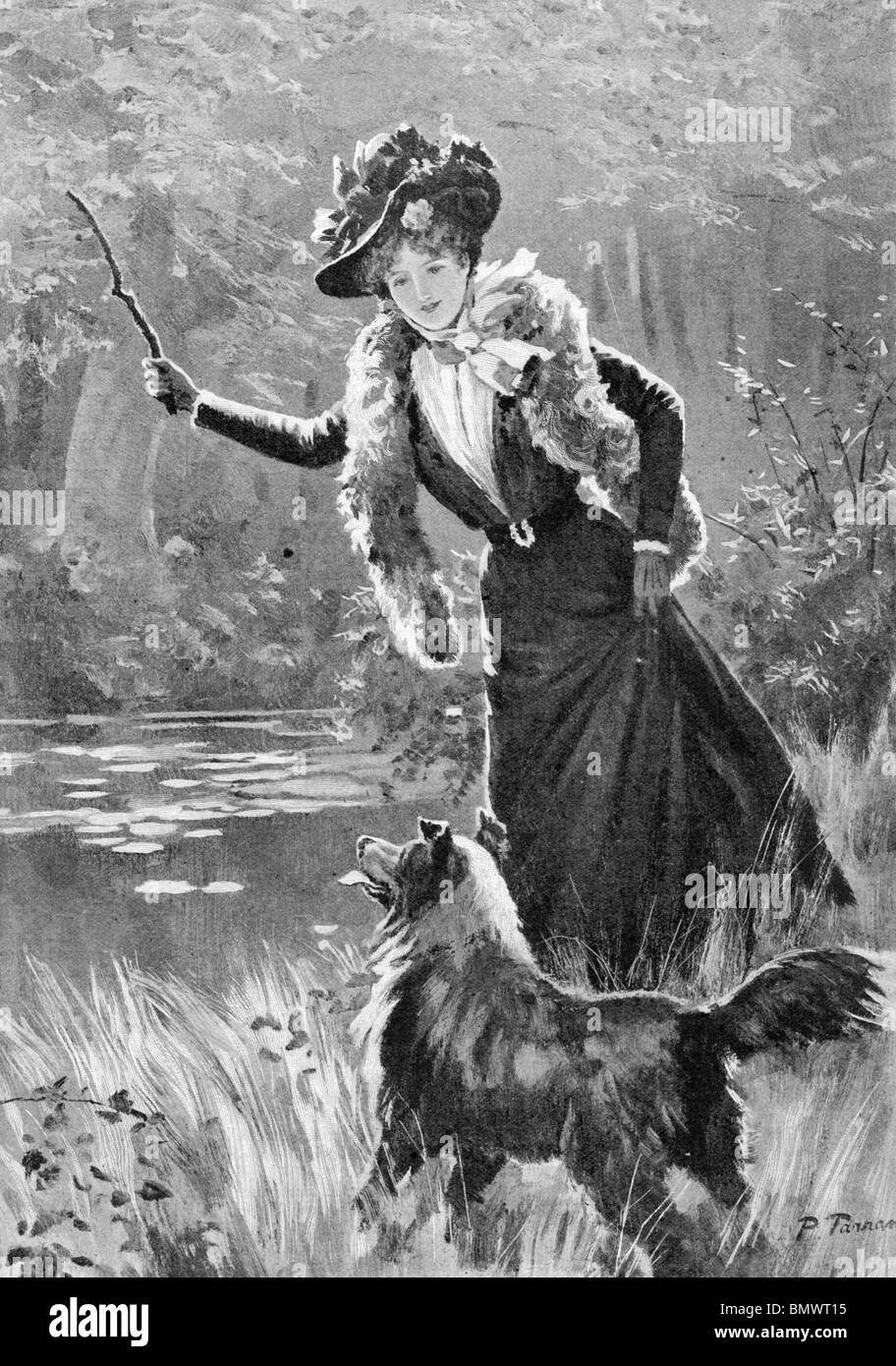 A Morning Frolic Stock Photo - Alamy