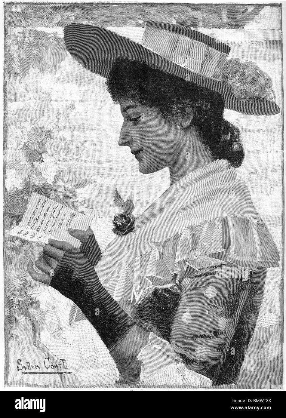 1899 letter Black and White Stock Photos & Images - Alamy