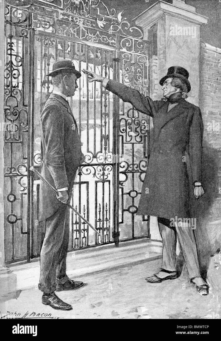 Old entrance house Black and White Stock Photos & Images - Alamy