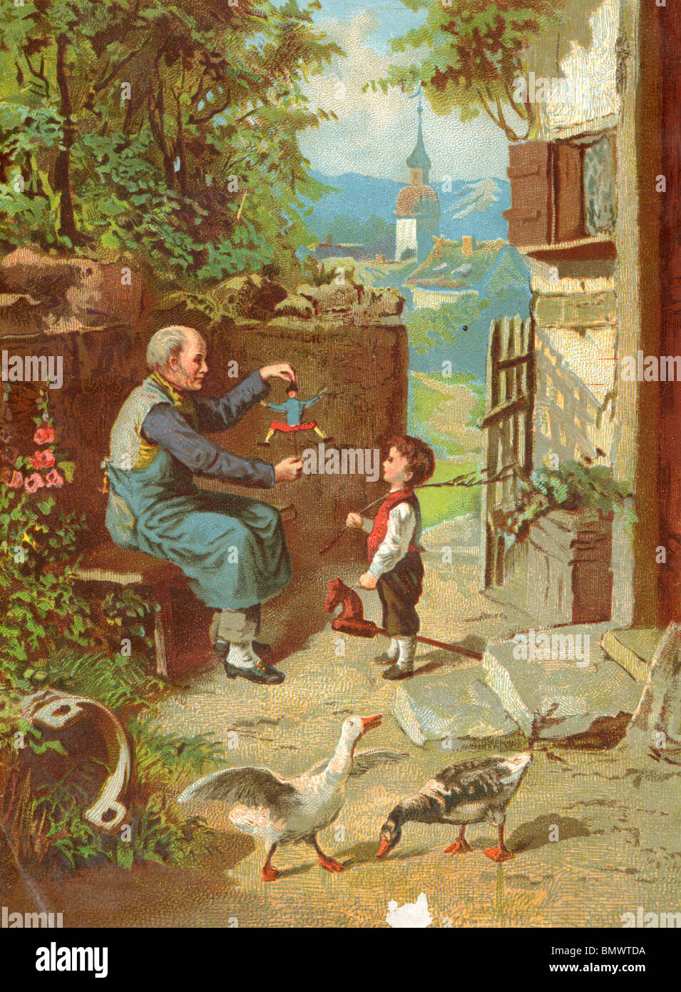 Victorian father and son hi-res stock photography and images - Alamy