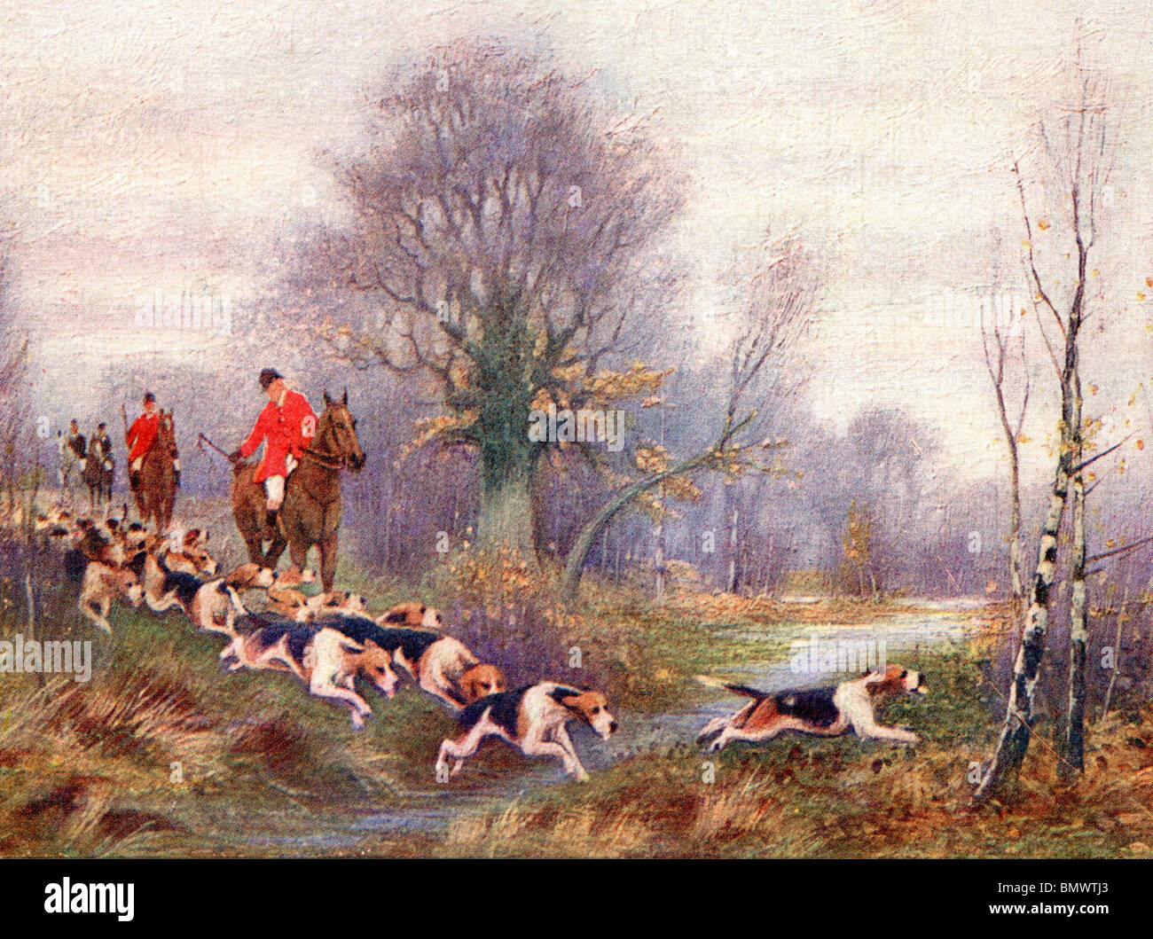 Fox Hunt 19th Century Stock Photos & Fox Hunt 19th Century Stock Images ...
