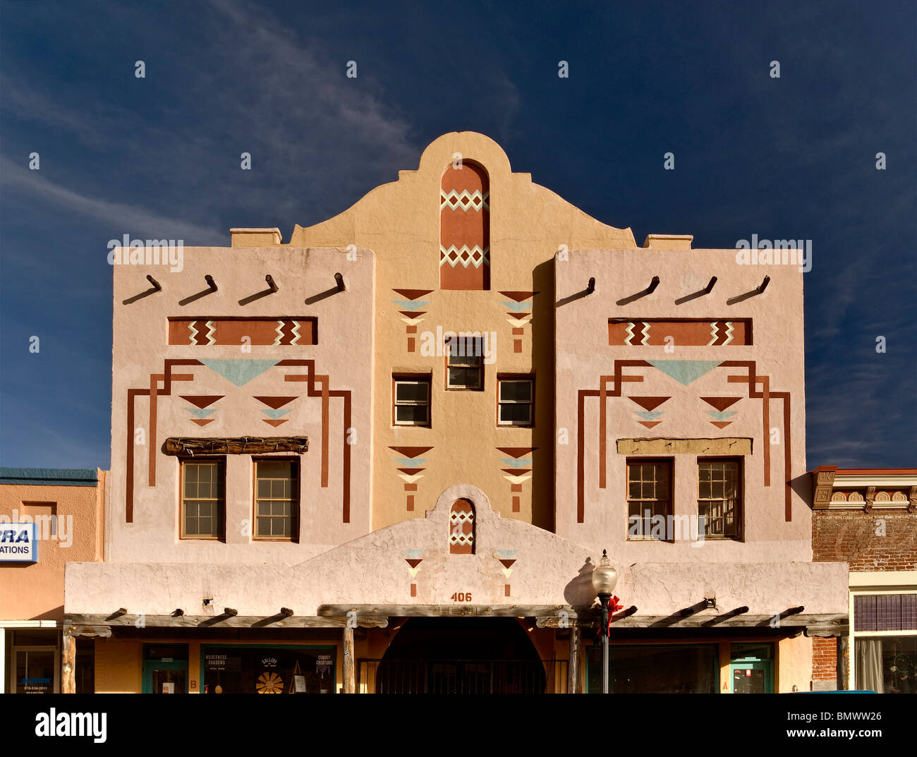 Historic building with motifs inspired by Indian designs at Bullard ...