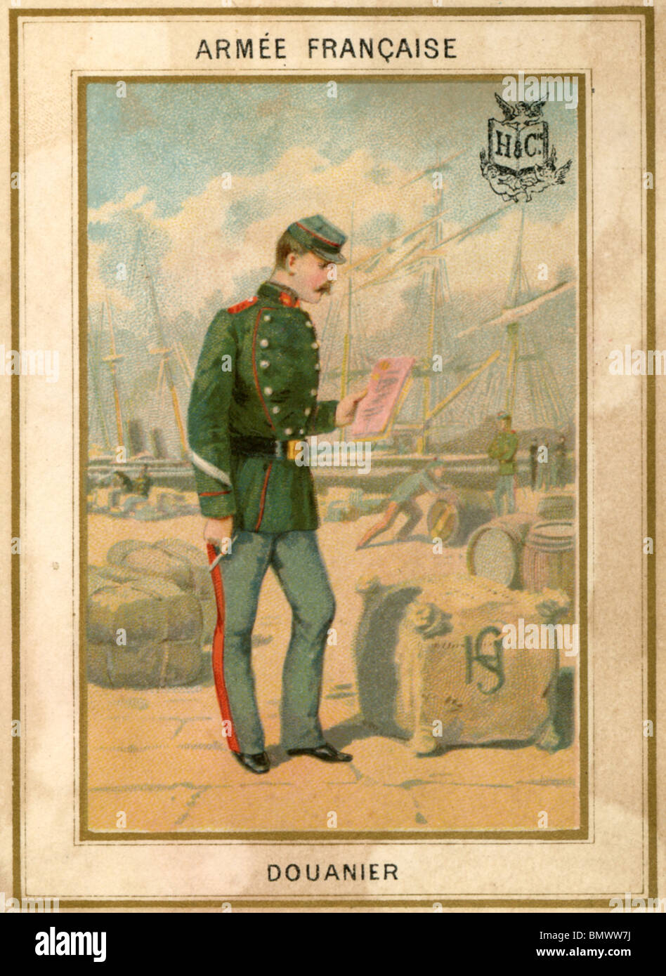 French custom officers hi-res stock photography and images - Alamy