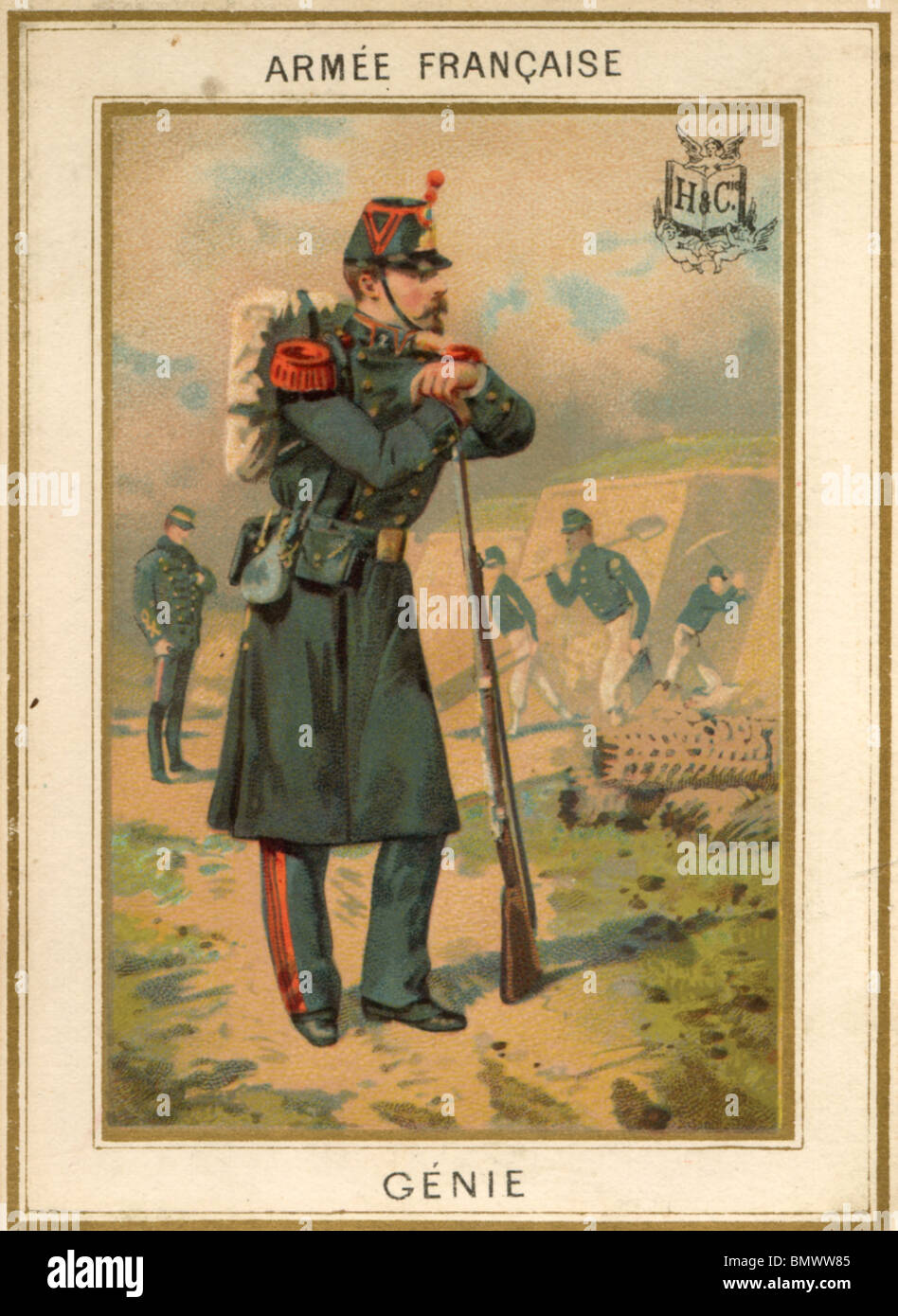 French army cavalry troops hi-res stock photography and images - Alamy