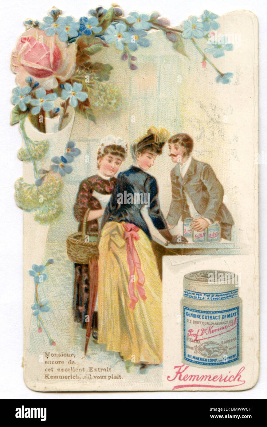 Victorian trade card hi-res stock photography and images - Alamy