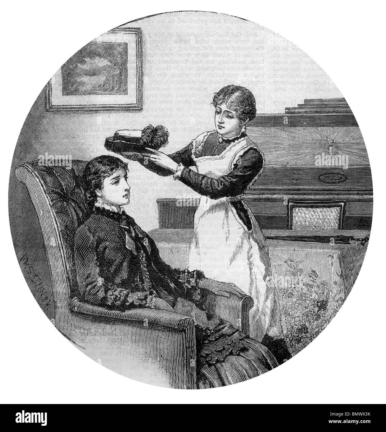 Period hat Black and White Stock Photos & Images - Alamy