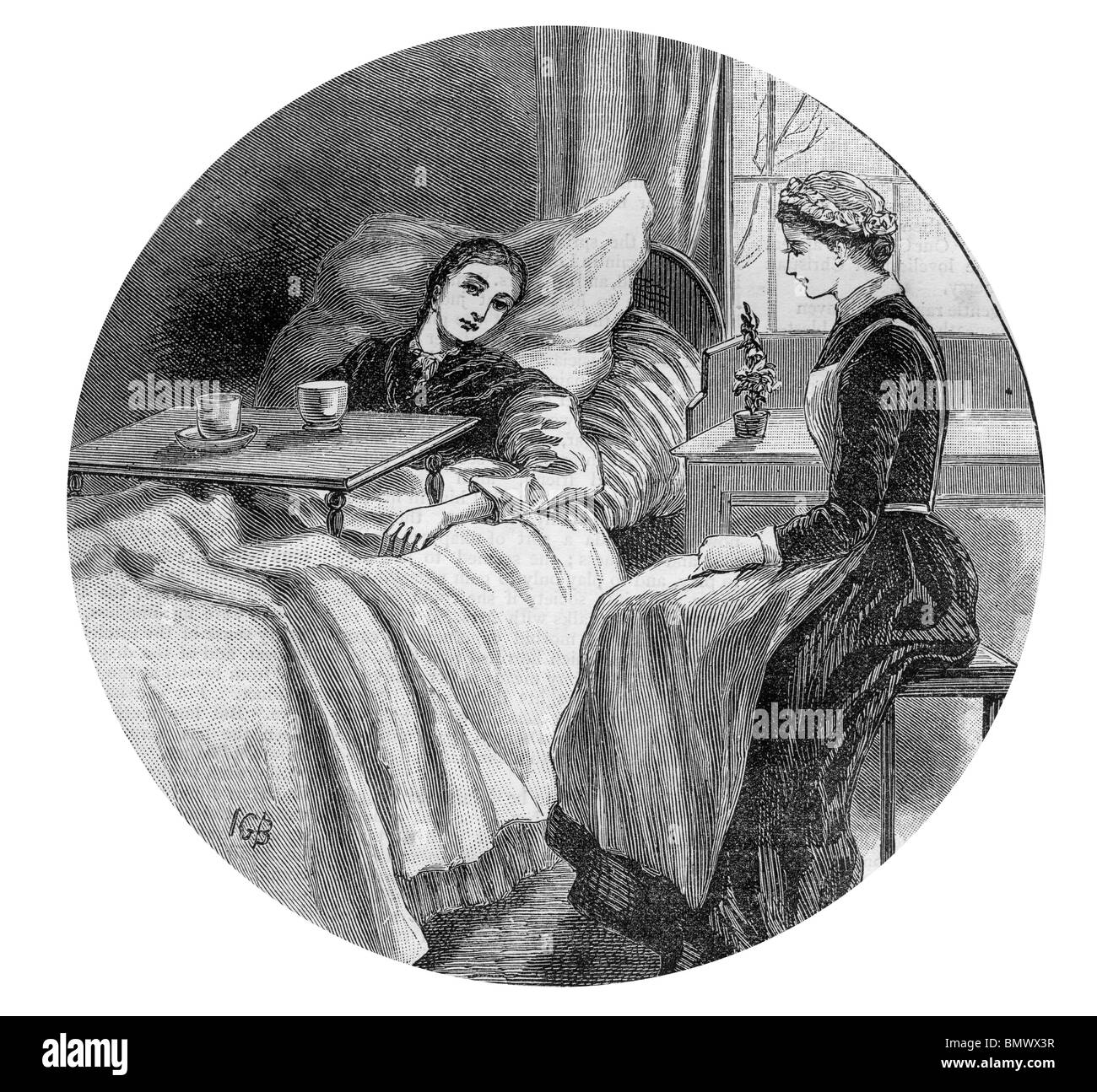 A Quiet Conversation Stock Photo - Alamy