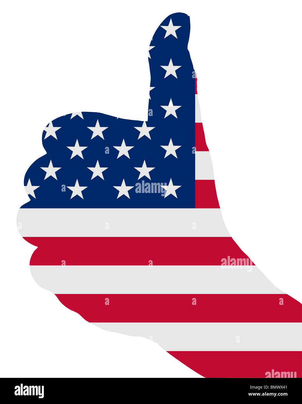 american finger sign Stock Photo - Alamy