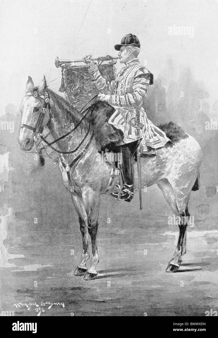 State trumpeters hi-res stock photography and images - Alamy