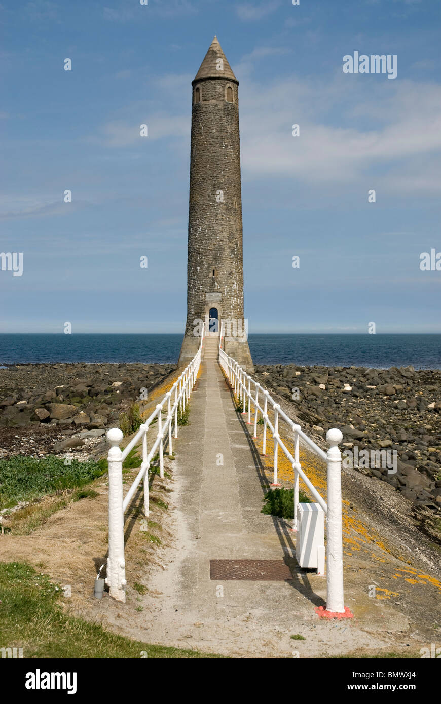 The Chaine Memorial Tower, Larne, County Antrim Stock Photo - Alamy
