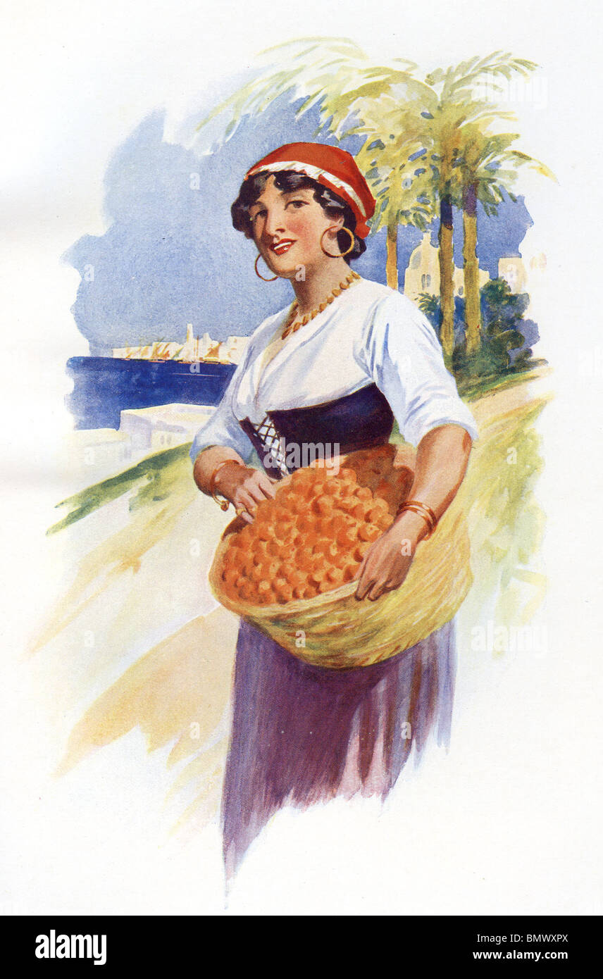 Orange baskets Cut Out Stock Images & Pictures - Alamy