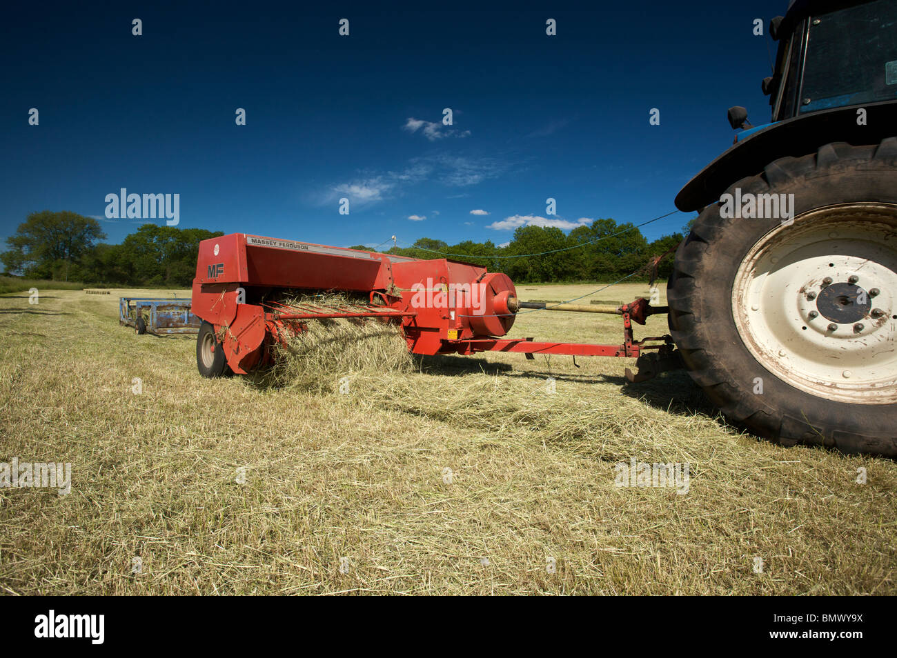 Massey Ferguson 224 Baler High Resolution Stock Photography and Images ...