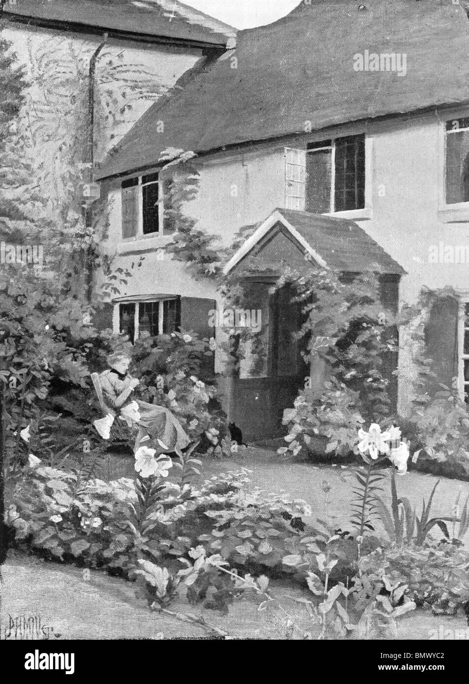 A Peaceful Hour Stock Photo - Alamy