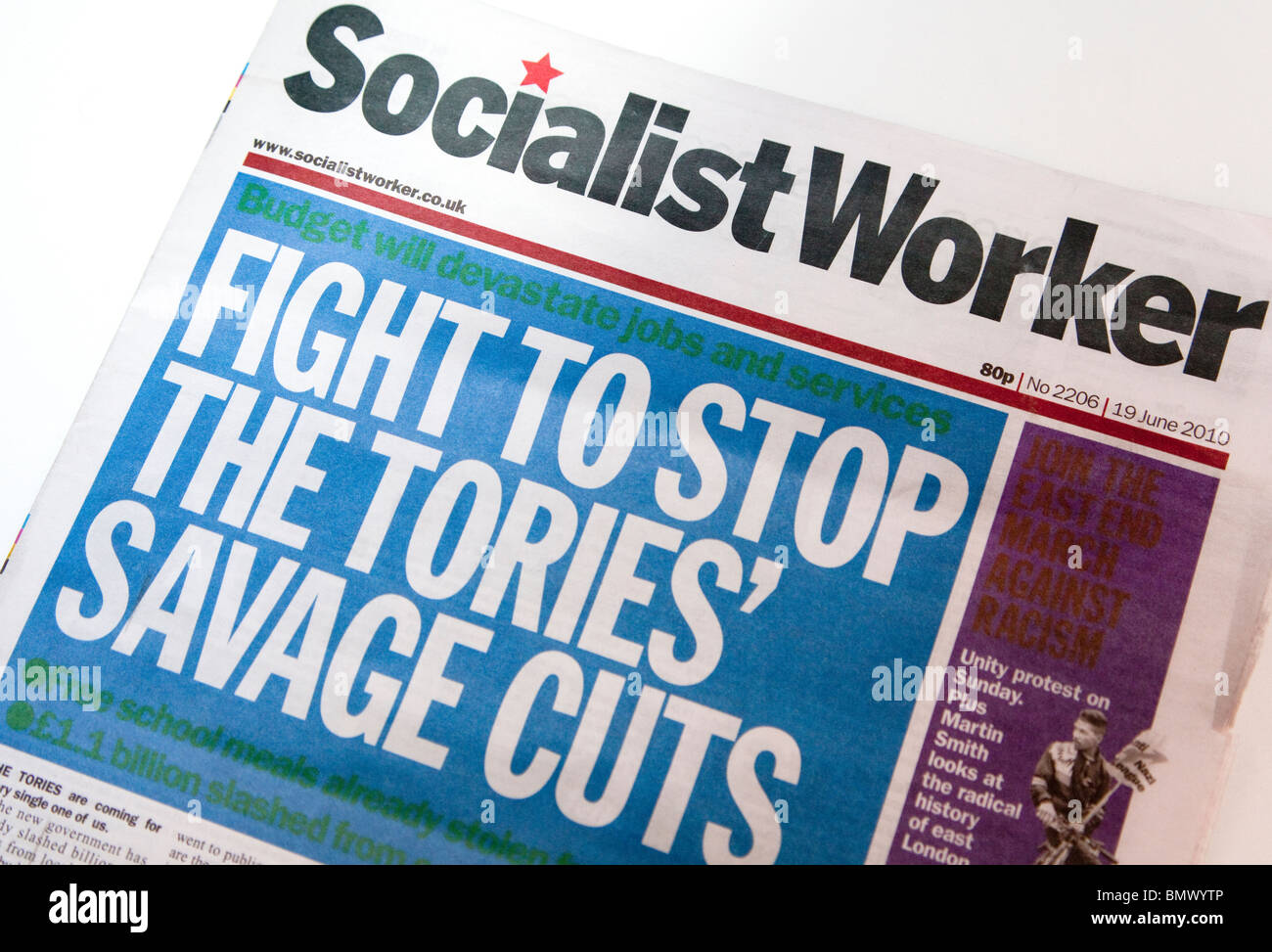 Socialist Worker newspaper, London Stock Photo - Alamy