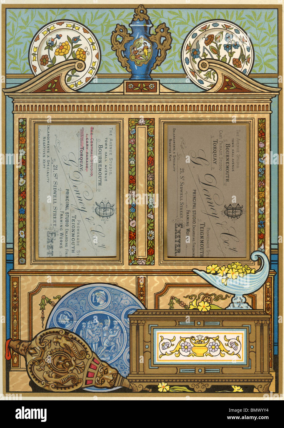Decorative Photo Frame Stock Photo - Alamy