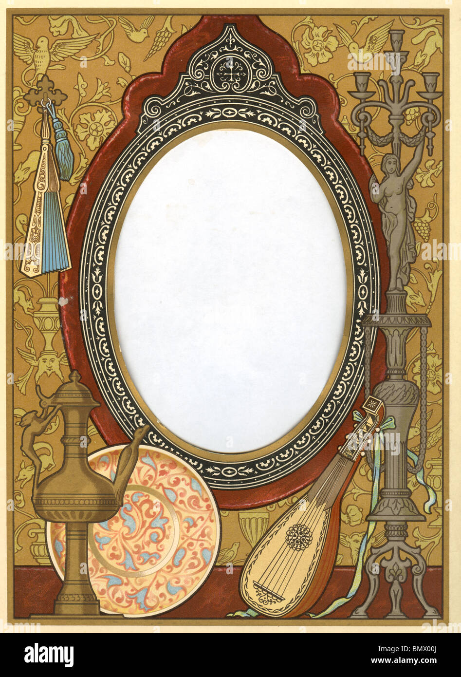 Decorative Frame - Antiques Stock Photo - Alamy