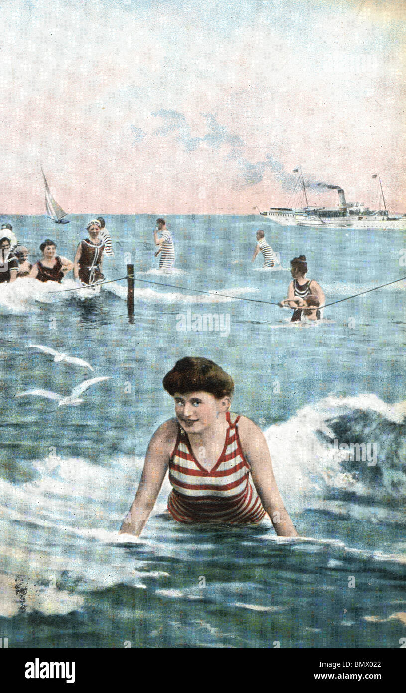 Victorian swimming hi-res stock photography and images - Alamy