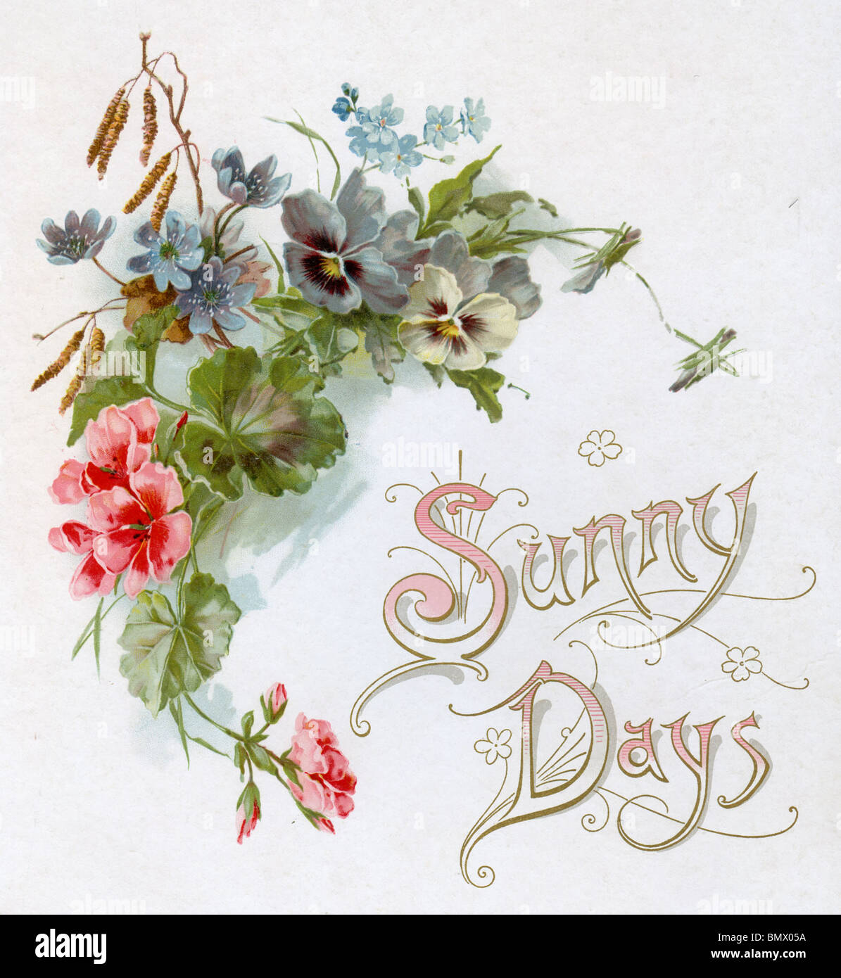 Sprays of flowers hi-res stock photography and images - Alamy