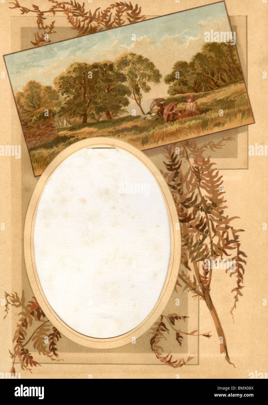 Decorative Frame - Countryside Stock Photo - Alamy