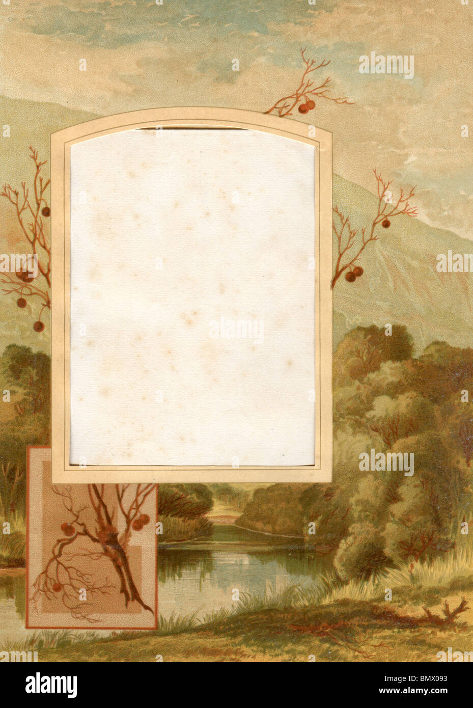 Decorative Frame - Countryside Stock Photo - Alamy