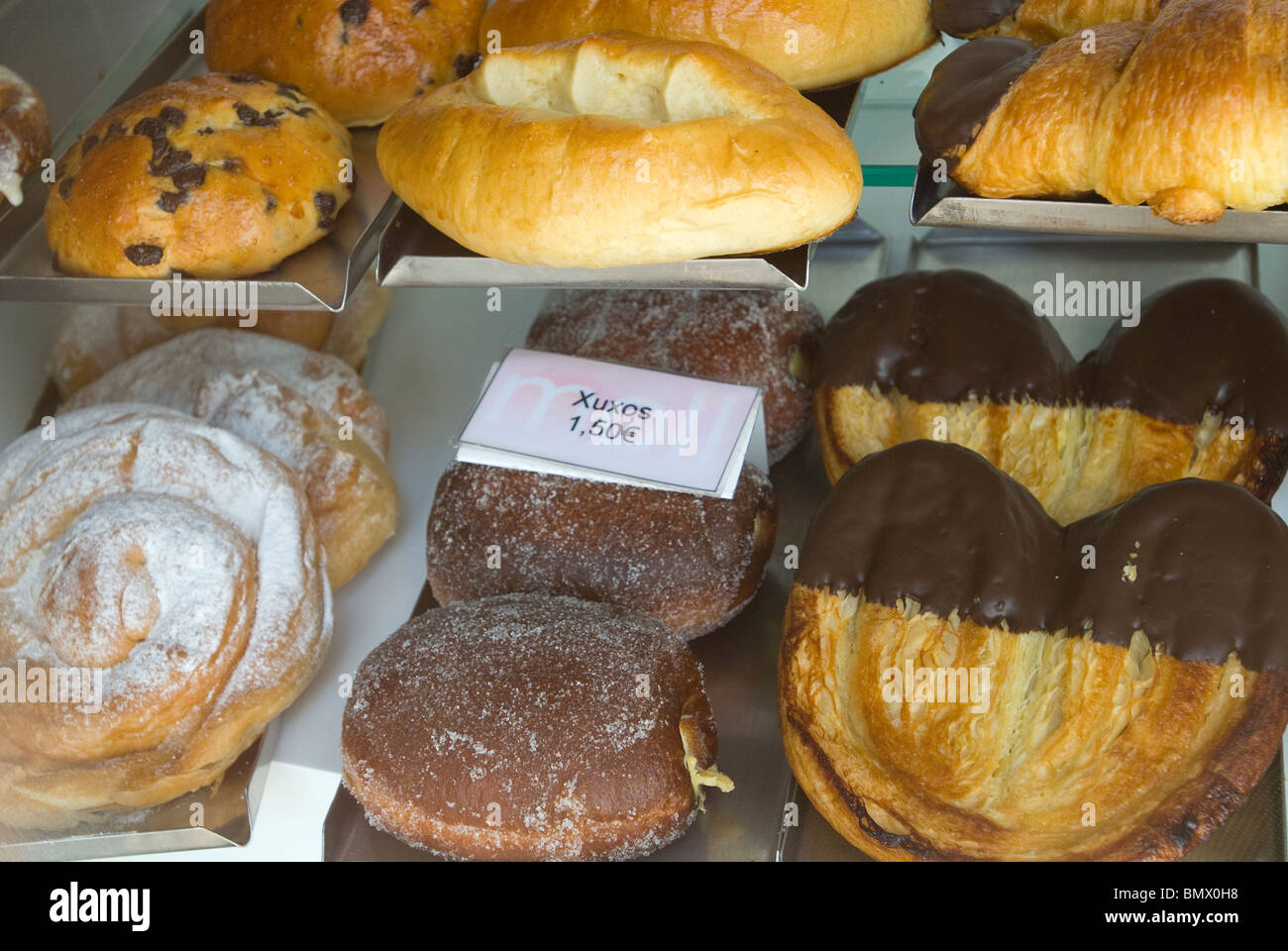 Cakes and pastries, Menorca, Balearics, Spain Stock Photo - Alamy
