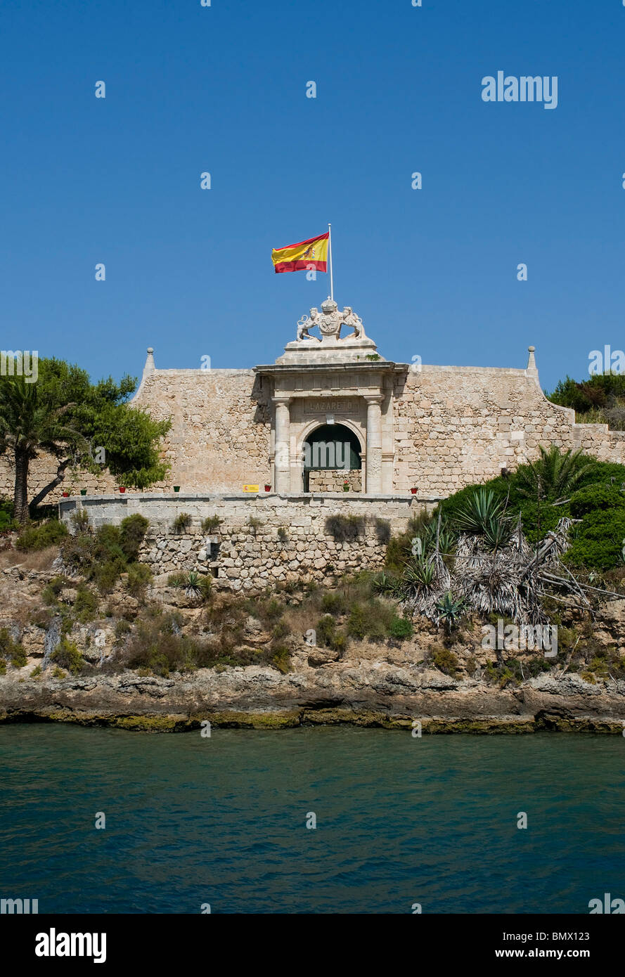 Harbour, Mahon, Balearics, Menorca, Spain Stock Photo - Alamy